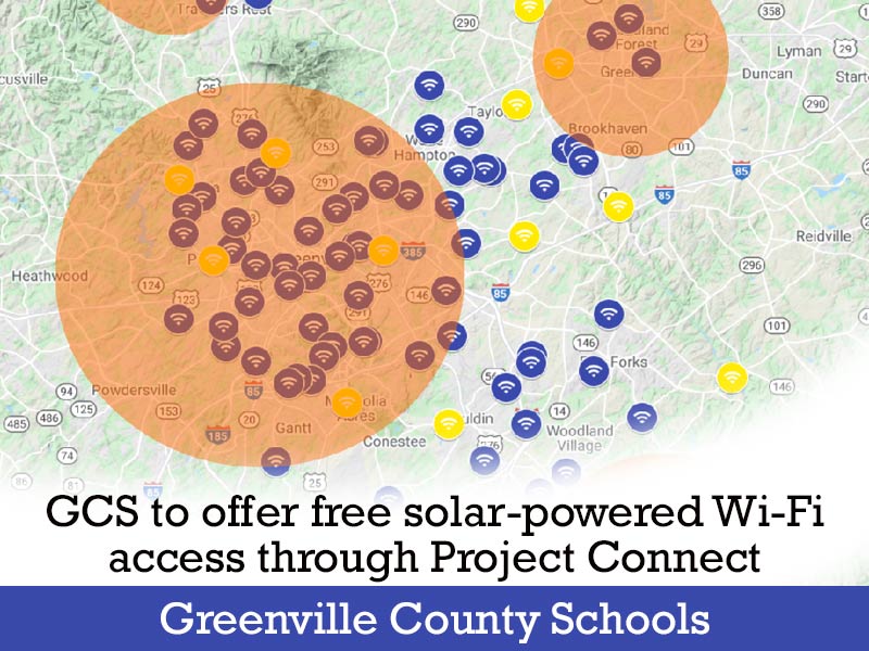 GCS to offer free solar-powered Wi-Fi access through Project Connect