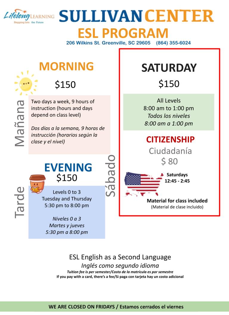 English as a Second Language