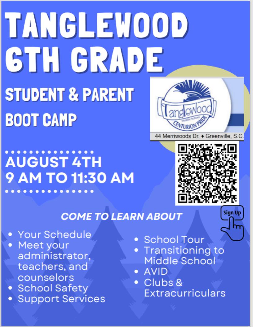 Welcome to Tanglewood Middle School!